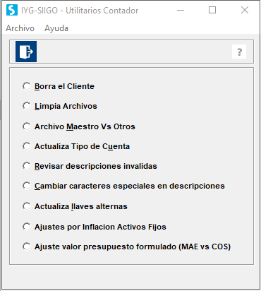 Utilitarios - Portal de Clientes Siigo Software Contable y Administrativo